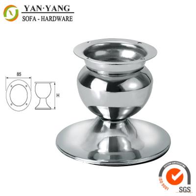 China durable furniture accessories chrome metal sofa feet cabinet feet SL029 for sale