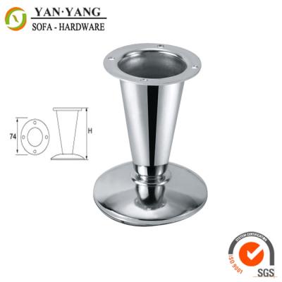 China 80mm high durable furniture replacement trumpet shaped metal sofa feet cabinet feet SL-216 for sale