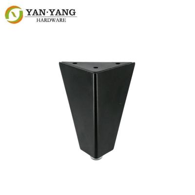 China Iron Chair Leg Black Chrome Furniture Legs For Sofa, Bed, Cabinet for sale