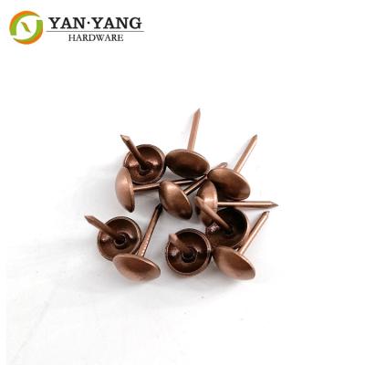China Iron round head Decorative sofa Nails for furniture hardware for sale