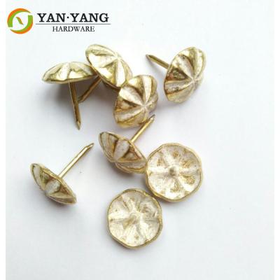 China Decorative Metal Sofa Nails umbrella flower nail for furniture for sale