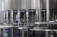 China PLC Control 12000-15000 BPH Automatic PET Bottle Filling Machine 3 in 1 for sale