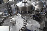 China PLC Control 12000-15000 BPH Automatic PET Bottle Filling Machine 3 in 1 for sale