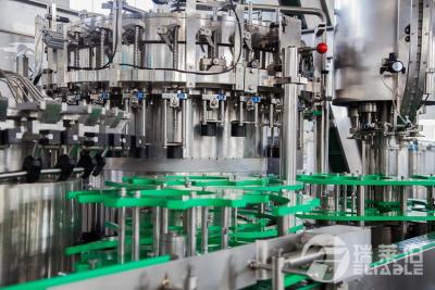 Cina Imbottigliatrice di vetro elettrica della birra 3 in 1 tappatrice di riempimento risciacquante in vendita