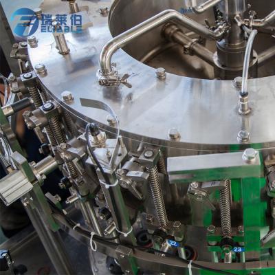 Cina Imbottigliatrice di vetro elettrica della birra 3 in 1 tappatrice di riempimento risciacquante in vendita