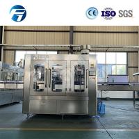 China Carbonated Drink Glass Bottle Filling Machine 2000 BPH with Automatic Capping for sale