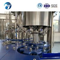 China Carbonated Drink Glass Bottle Filling Machine 2000 BPH with Automatic Capping for sale