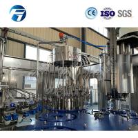 China Carbonated Drink Glass Bottle Filling Machine 2000 BPH with Automatic Capping for sale