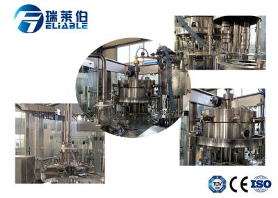 Cina Macchina di rifornimento gassosa bottiglia della bevanda dell'ANIMALE DOMESTICO 3 in 1 tappatrice di riempimento di lavaggio in vendita