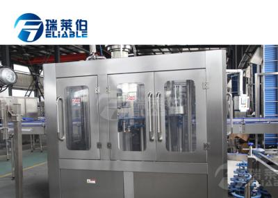 Cina Linea di vetro automatica acqua potabile dell'imbottigliamento che risciacqua attrezzatura di coperchiamento di riempimento in vendita