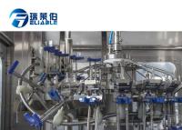 China PLC Controlled Automatic Glass Bottle Alcohol Filling Capping Machine 2500BPH for sale