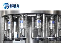 China PLC Controlled Automatic Glass Bottle Alcohol Filling Capping Machine 2500BPH for sale