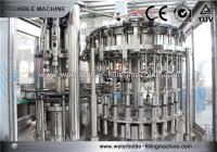 China Carbonated Drink Glass Bottle Filling Machine 3 in 1 3500-7500 BPH for sale
