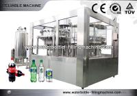 China 0.3-2L PET Bottle Carbonated Soft Drink Filling Machine 7000-7500BPH PLC Control for sale