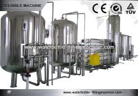 China Automatic Water Treatment System RO Purifier Machine 500LPH with PLC Controller for sale