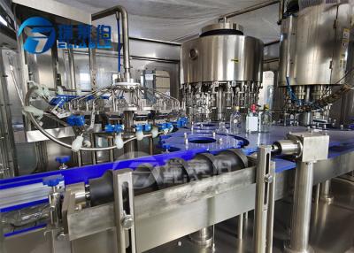 Cina Tipo rotatorio imbottigliatrice di vetro di 6000bph SUS304 in vendita