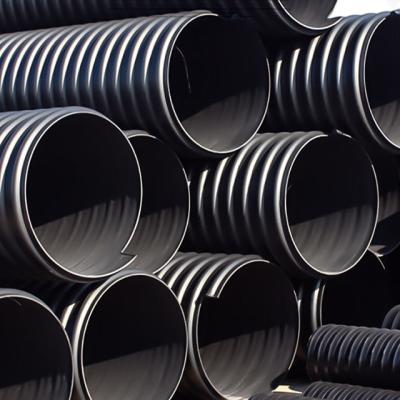 Cina A 8 pollici dell'HDPE di tipo B tubo di scarico la struttura ondulata doppia di bobina del tubo per fognatura in vendita