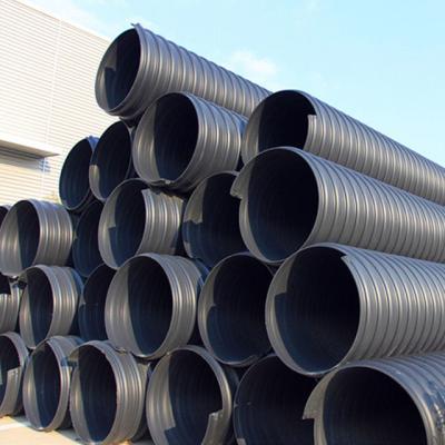 Cina A 8 pollici dell'HDPE di tipo B tubo di scarico la struttura ondulata doppia di bobina del tubo per fognatura in vendita