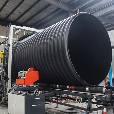 Cina A 8 pollici dell'HDPE di tipo B tubo di scarico la struttura ondulata doppia di bobina del tubo per fognatura in vendita