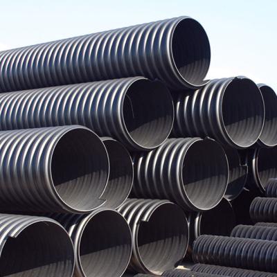 Cina A 8 pollici dell'HDPE di tipo B tubo di scarico la struttura ondulata doppia di bobina del tubo per fognatura in vendita