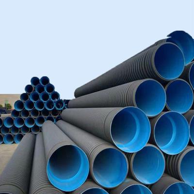 Cina Abitudine ondulata a 14 pollici a 8 pollici del polietilene dell'HDPE del nero del tubo di scarico per acqua in vendita