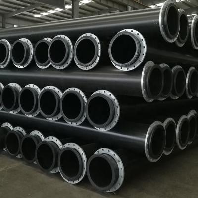 Cina Alto tubo PN12.5, tubo di dragaggio del PE dell'HDPE di resistenza all'usura dell'HDPE SDR11 con il galleggiante in vendita