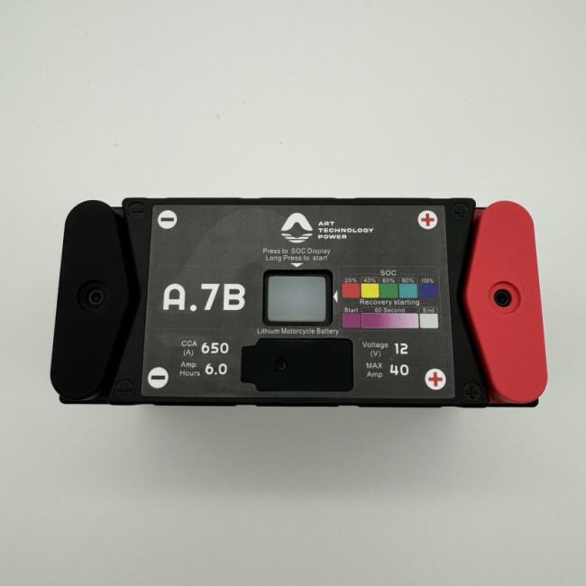 Outdoor Emergency 12V/6A Motorcycle Starting Battery