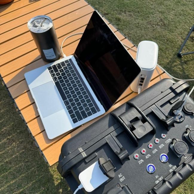 Portable Solar Power Station 3000W Power Supply Lithium Battery with Pull Rod