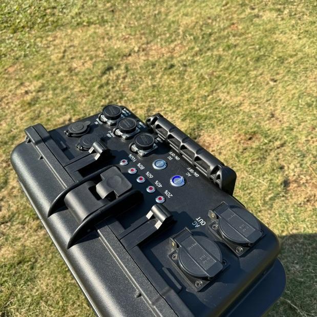 Portable Solar Power Station 3000W Power Supply Lithium Battery with Pull Rod