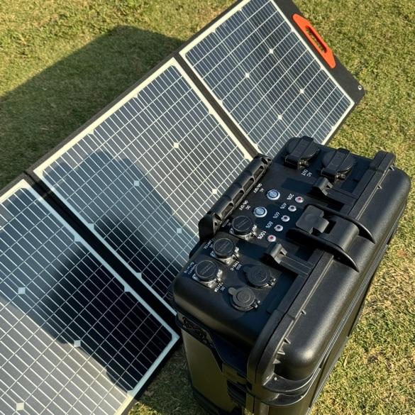 Black Multi-Functional 6kw Power Station ABS+ Alloy Outdoor Portable Power Supply