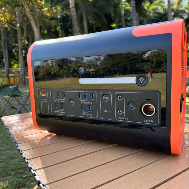 Solar Panel Power Station 2200W Portable Generator with AC/DC 230V Output Power Bank