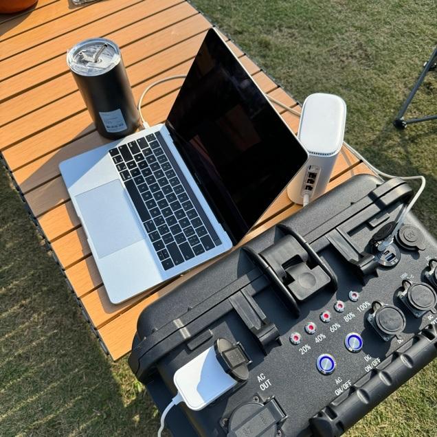 LiFePO4 Emergency USB Mobile Charging Station Mobile Car Standby Portable Solar Camping Generator High Power Supply