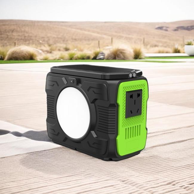 Camping Mobile Lithium Mobile Power Lithium Battery 200W Solar Power Station