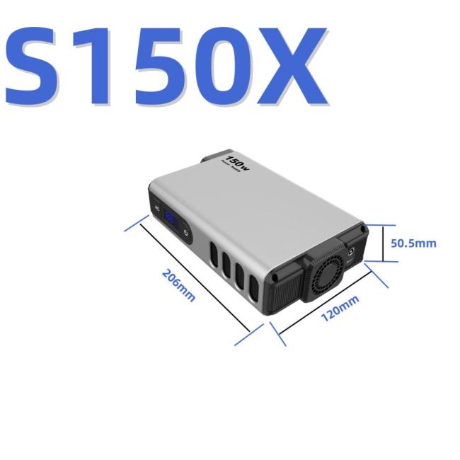 150W Portable Power Station, Fast Charging Standby Solar Energy Storage Solar Panel Energy Storage System Generator