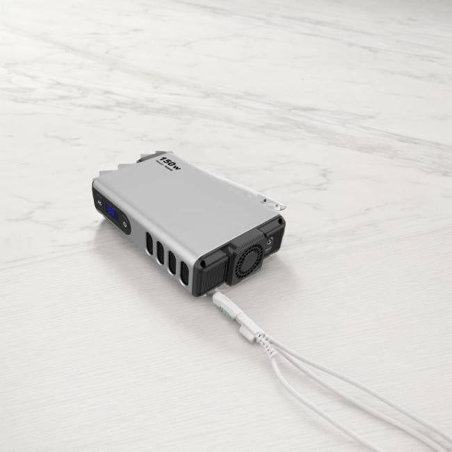 Solar Energy Storage Generator AC 150W 2200W DC USB Outputs Indoor Outdoor Portable Power Station