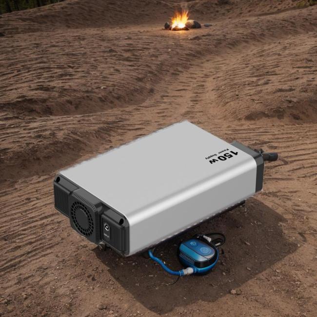 32000mAh Storage Output 220V AC 50Hz/60Hz Lithium Ion 150W Portable Battery Power Station