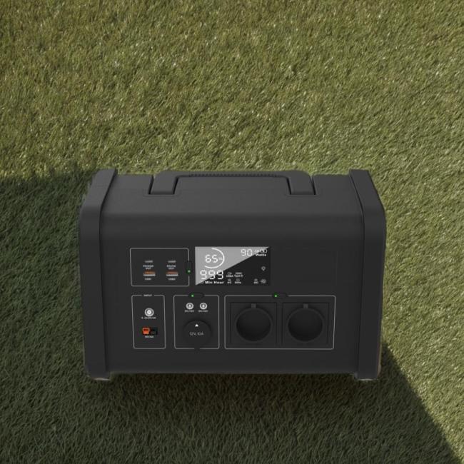 Multi-Function Rechargeable Energy Storage Emergency Power Supply Solar Generator Camping 700W Portable Power Station