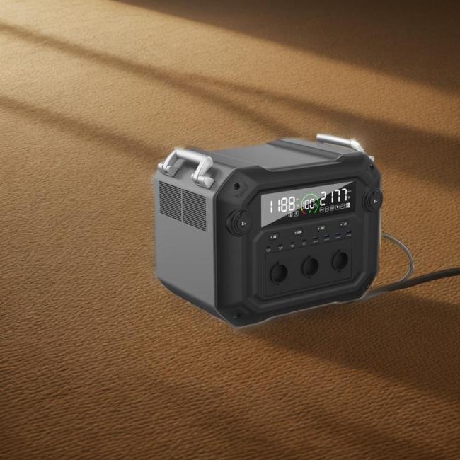 Multiple Protection 2500W 2340wh 110V 120V Solar Generator Household Portable Power Station