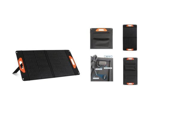 High Efficiency 60W 100W 200W All-Black Solar Photovoltaic Module Panel