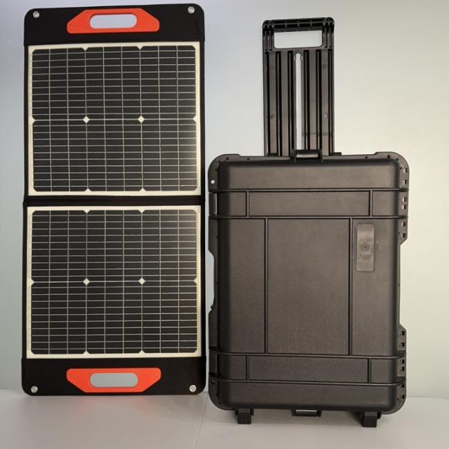 Flexible Collapsible Solar Panels 100W Polycrystalline Silicon Suitable for Family RV Marine Photovoltaic Solar Panels