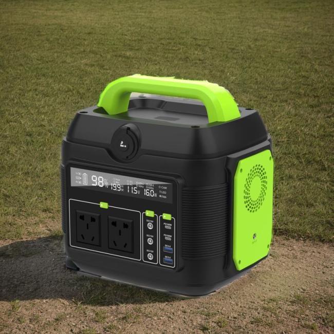 600W AC Output Portable Power Emergency Power Station Solar Generator Outdoor Energy Storage System