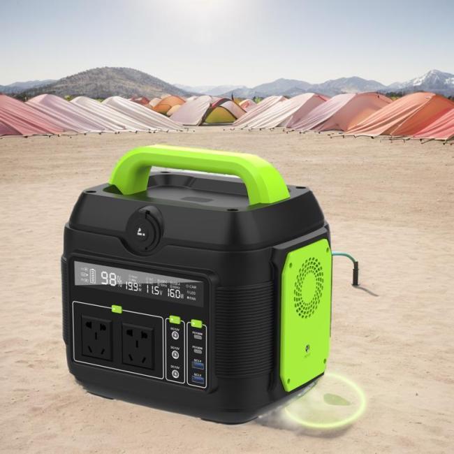 Portable Power Plant Direct Sales 200W/300W/600W Lithium Battery Solar Generators