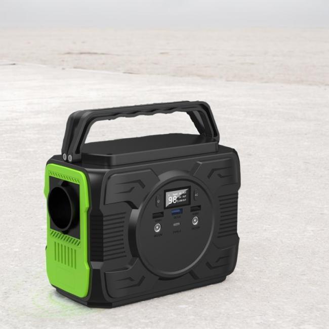 Portable Power Station 200W AC Socket Solar Generator Household Appliances Emergency Solar Generator