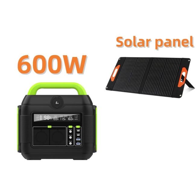 Renewable Energy Storage Mobile Power 600W High Power Portable Outdoor Home Emergency Generator Balcony RV Laptop Power Station