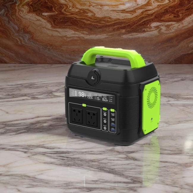 Lithium Battery Solar Generator 600W 300W Portable Energy System Station Portable Power Station