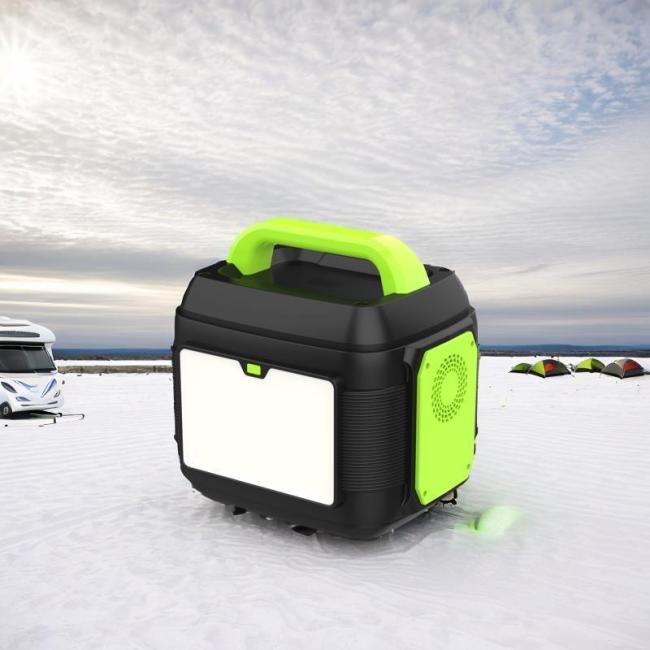 Mobile Emergency Power Station Small Mini 600W Renewable Power Source Solar Portable Energy Storage Power