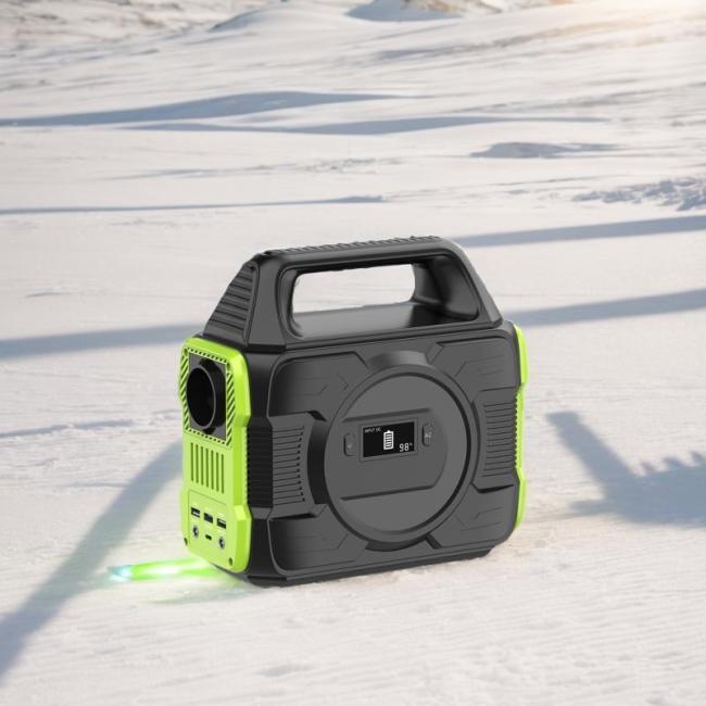 Outdoor Camping Lithium Battery 300W Solar Battery Pack Energy Storage Power Station Portable High-Power Output 220V Generator