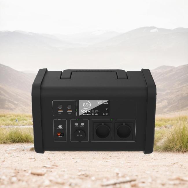 700W Energy Storage Powered Solar Generator Power Station EU LiFePO4 Home Power Outage Portable Power Station