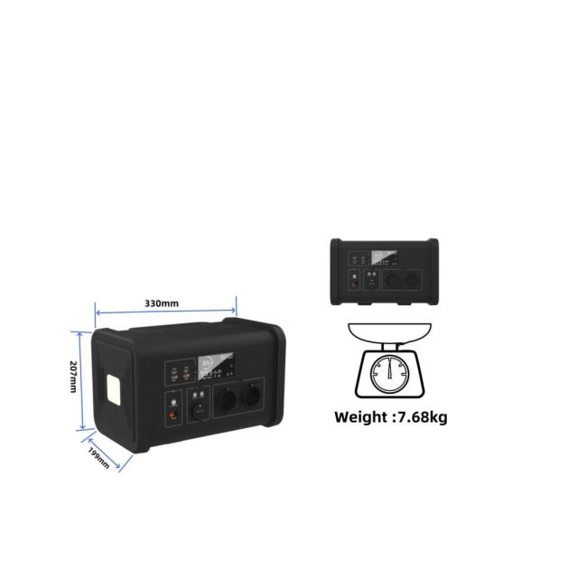 700W off-Grid System Home Solar Generator Portable Solar Power Station