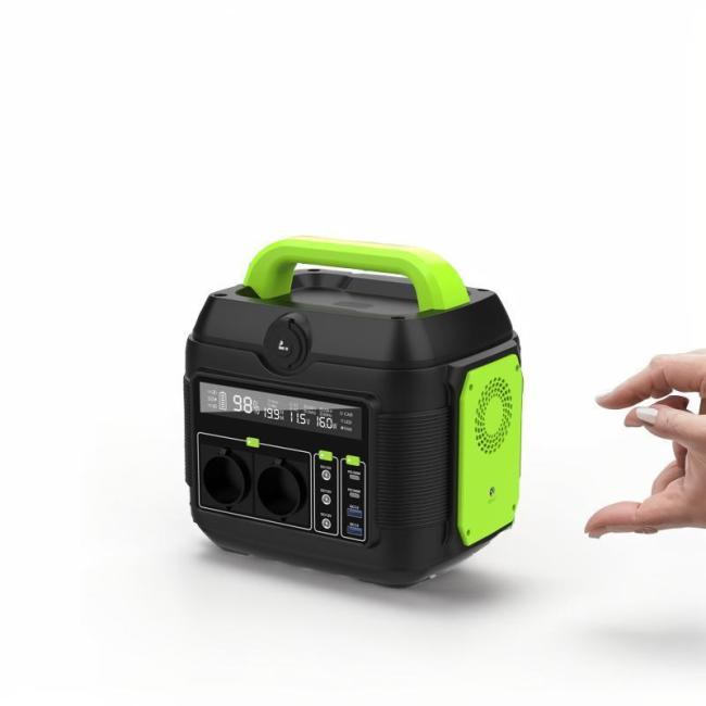 Balcony RV Solar Energy Storage Power 576wh/600W Portable Mobile Generator High-Power Multifunctional Power Station